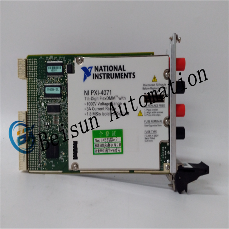 NI SCXI-1180 signal acquisition module - BeiXun Automation